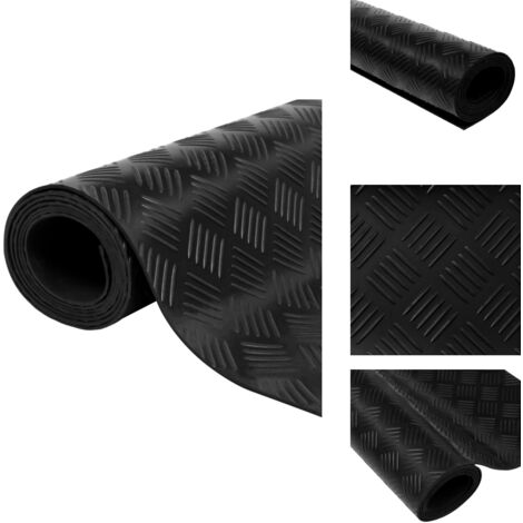 Gummimatte Anti-Rutsch 5 x 1 m Riffelblech-Design - Gummi Matte - Anti ...