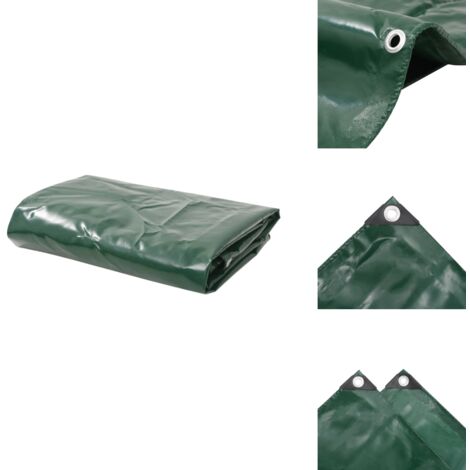 Abdeckplane 650 g/m² 1,5 x 20 m Grün - Abdeckplane - Plane - Canvas ...