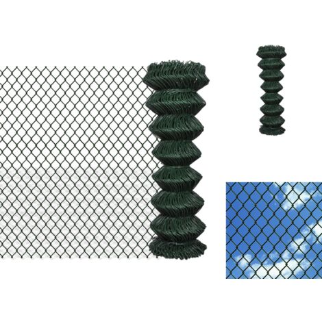 Zaunfelder - Living Maschendrahtzaun Stahl 1,25x25 m