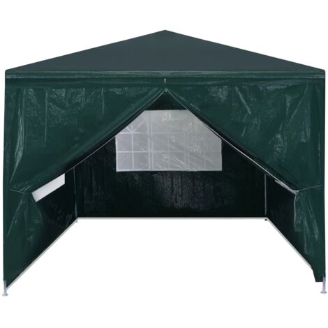 Partyzelt 3x3 m Grün - Gartenzelt - Partyzelt - Outdoor Zelt - Pavillon ...