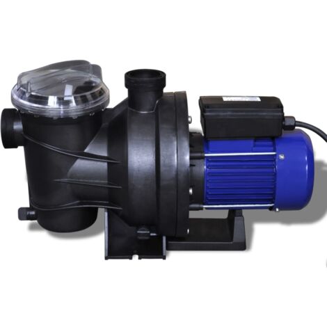 Pool- & Whirlpool-Filter - Schwimmbadpumpe Umwälzpumpe Poolpumpe Pumpe elektronik blau 800W