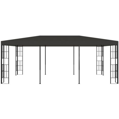 Pavillon 3x6 m Anthrazit - Gartenzauber - Pavillon - Outdoorparty ...