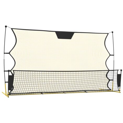 Fußball-Tore & -Netze - Living Fußball-Rebounder Schwarz und Gelb ...