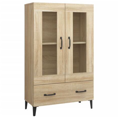Sideboards - Living Highboard Sonoma-Eiche 70x31x115 cm Holzwerkstoff