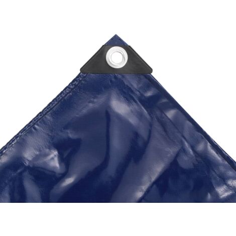 Abdeckplane 650 g/m² 3,5 x 5 m Blau - Abdeckplane - Plane ...