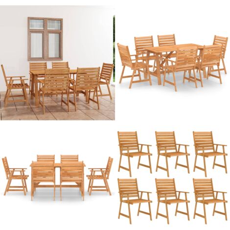 Gartenmobel Set Massivholz
