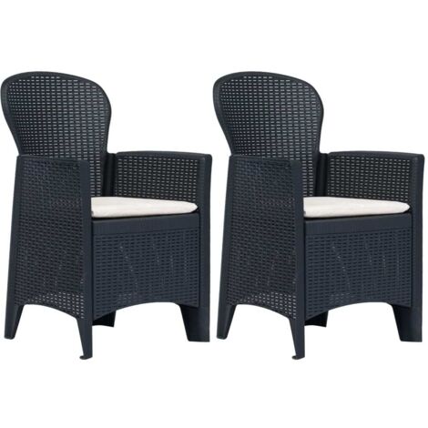 Kunststoff Rattan Sessel
