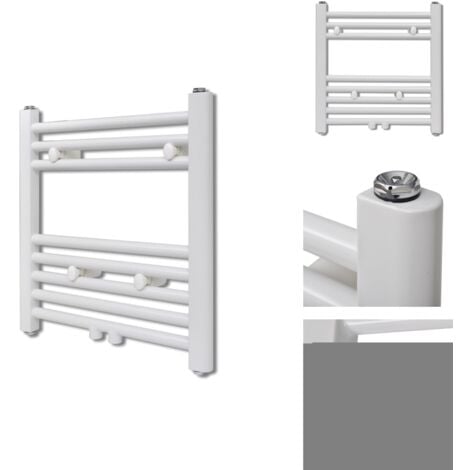 Radiatoren - Handtuchheizkörper Warmwasser Gerade 480x480 mm