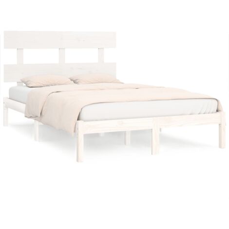 Holzbett 180x200 Weiss