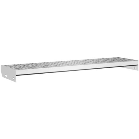 Gitterroststufe 90x24x7 cm Verzinkter Stahl - Treppenstufe - Gitterrost ...