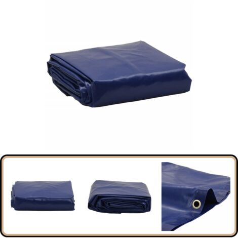 Abdeckplane Blau Ø 4 m 600 /m² - Abdeckplane - Planen - Wasserdichte ...