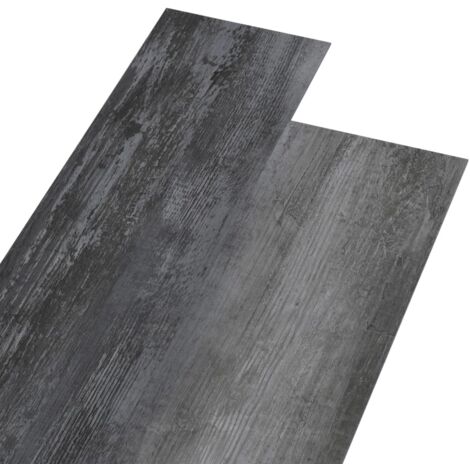 PVC-Fliesen Nicht Selbstklebend 5,26 m² 2 mm Glänzend Grau - PVC Boden ...