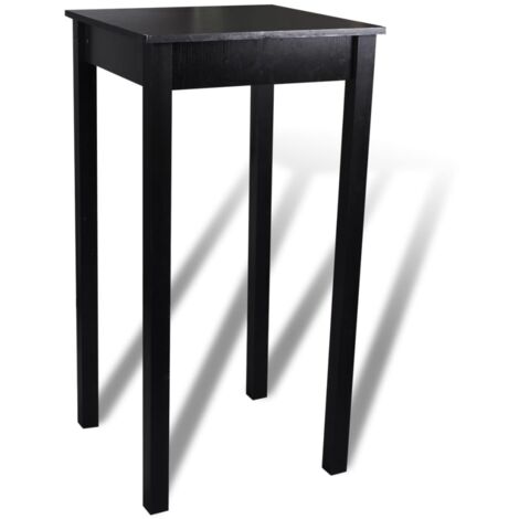 Barset Bartisch mit 2 Barhockern Schwarz - Essbereichssets - Barset ...