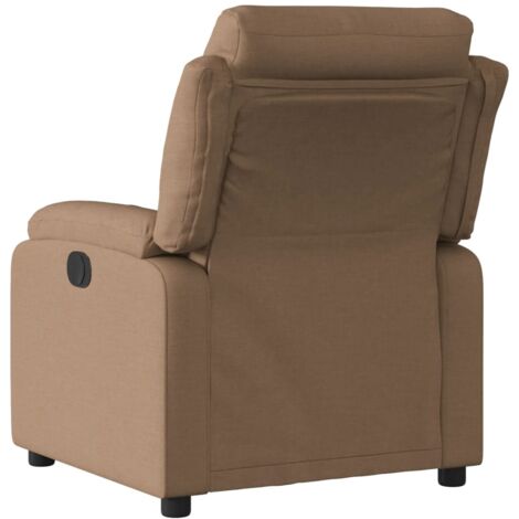 vidaXL Relaxsessel Braun Stoff