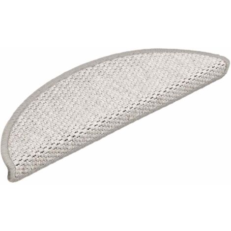 The Living Store Treppenmatten Selbstklebend Sisal-Look 15 Stk. 56x17x3 ...