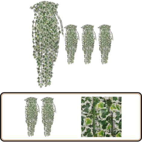 Künstliche Efeuranken 4 Stk. Mehrfarbig 90 cm - Künstliche Pflanze ...