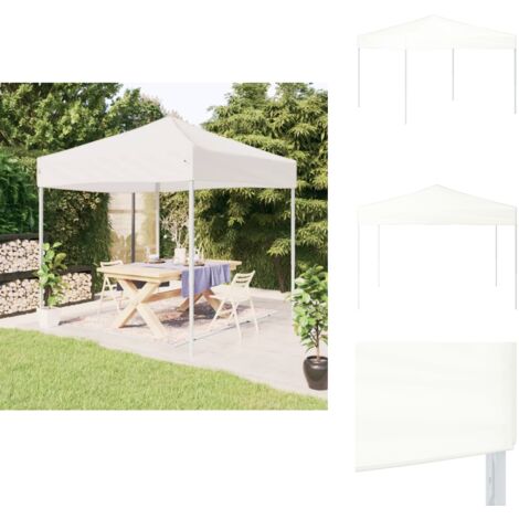 Partyzelt Faltbar Weiß 3x3 m - Outdoor-Zelt - Partyzelt - Gartenzelt ...