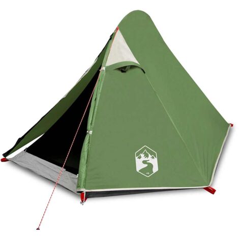 The Living Store Kuppel-Campingzelt 2 Personen Grün Wasserdicht - Zelte ...