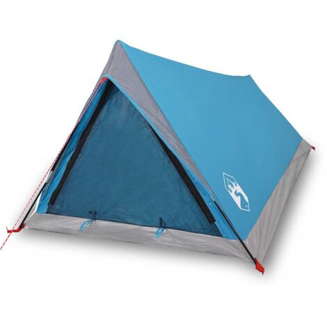 The Living Store Campingzelt 2 Personen Blau Wasserfest - Campingzelt ...