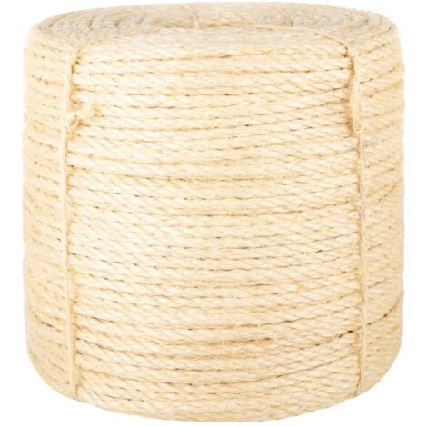 Seil 100% Sisal 6 mm 25 m - Sisal Seil - Naturfaser Seil ...
