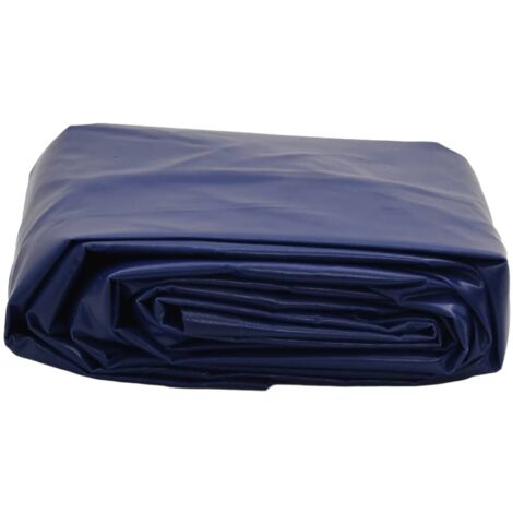 Abdeckplane Blau Ø 4 m 650 g/m² - Abdeckplane - Planen - Wasserdichte ...