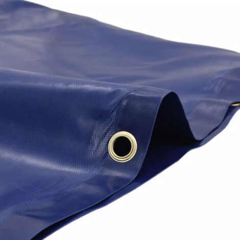 Abdeckplane Blau Ø 4 m 650 g/m² - Abdeckplane - Planen - Wasserdichte ...