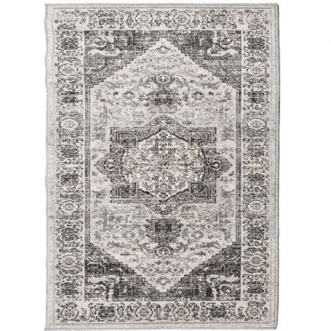Teppich ARBIZU Indoor und Outdoor Vintage-Design 200x280 cm ...