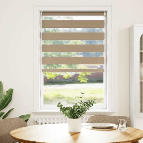 Zebrarollo Sandbraun 85x150 cm Stoffbreite 80,9 cm Polyester - Zebra ...