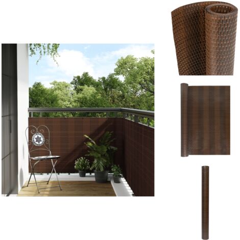 Rattan Balkon Sichtschutz