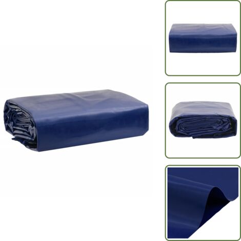 Abdeckplane Blau 1,5x6 m 600 g/m² - Abdeckplane - Planen - Wasserdichte ...