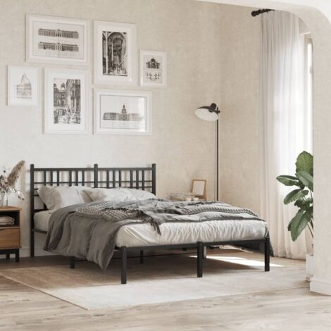 Schc3b6ne Schwarzes Metallbett 140x200 Fotos