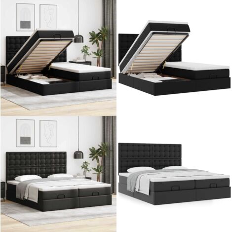 Bett Schwarz 200x200