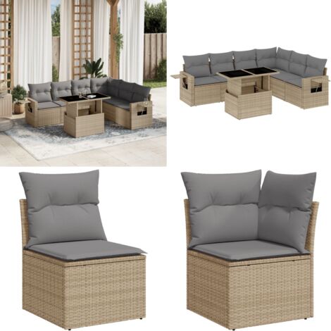 Gartenmbel Set Polyrattan