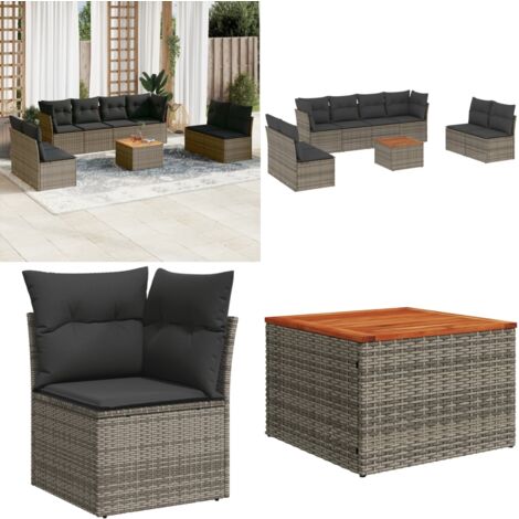 Gartenmbel Set Polyrattan