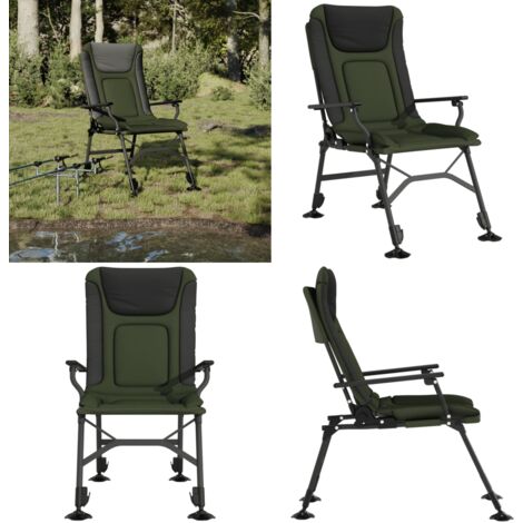 Angelstuhl mit Armlehnen Klappbar Grün - Angelsegel - Klappbarer Stuhl ...
