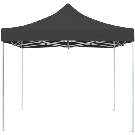 Profi-Partyzelt Faltbar Aluminium 3x3 m Anthrazit - Outdoor Event Zelte ...