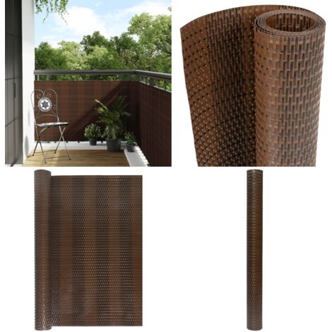 Rattan Balkon Sichtschutz