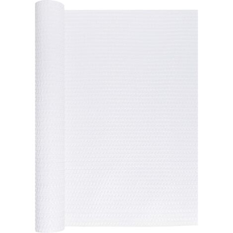 Balkon-Sichtschutz Weiß 400x100 cm Poly Rattan - Balkon Sichtschutz ...