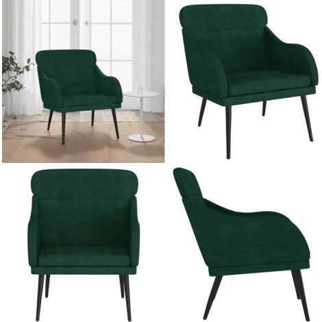 Lounge Sessel Grun Samt