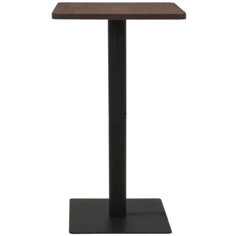 Bistrotisch Dunkle Esche 60x60x107 cm - Bistrotisch - Esstisch Klein ...