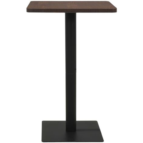Bistrotisch Dunkle Esche 78,5x78,5x107 cm - Bistrotisch - Esstisch ...
