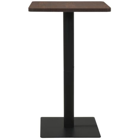 Bistrotisch Dunkle Esche 70x70x107 cm - Bistrotisch - Esstisch Klein ...