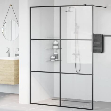 Duschwand Fur Begehbare Dusche Mit Klarem Esg Glas