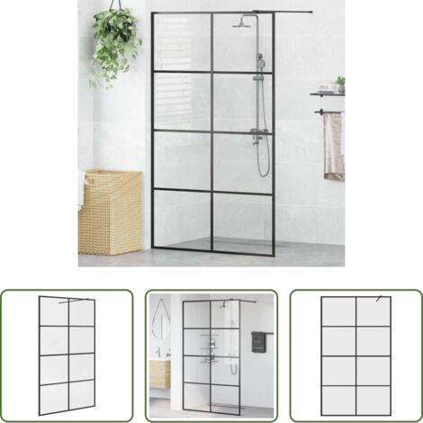 Duschwand Fur Begehbare Dusche Mit Klarem Esg Glas
