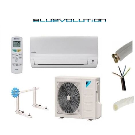 DAIKIN-KLIMAANLAGE 2500W REVERSIBEL FTXB RXB25C + VERLEGESET 5 METER + WANDHALTERUNG