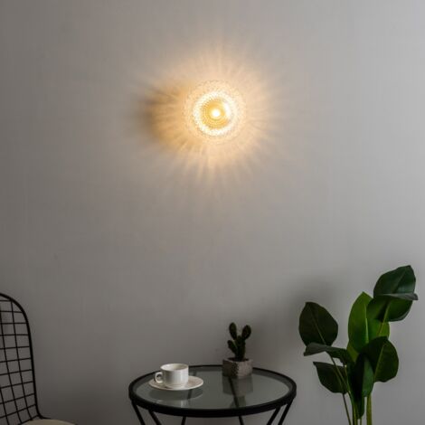 Glas-Wandleuchte in rosace Design - Anthemis
