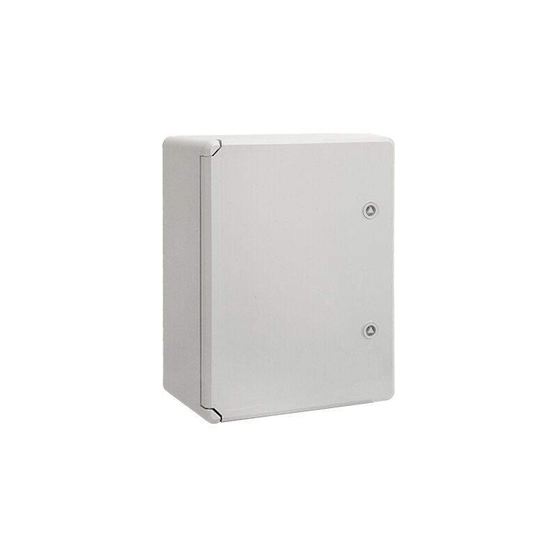 Coffret électrique Abs 400x300x220 étanche Ip65 - Porte Pleine - Avec Plaque