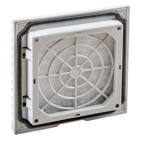 Rf93 Ide - Grille De Ventilation Avec Filtre Pour Armoire électrique - 93x93mm - Ip54