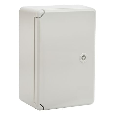 Coffret électrique Abs 400x300x170 étanche Ip65 - Porte Pleine - Avec Plaque