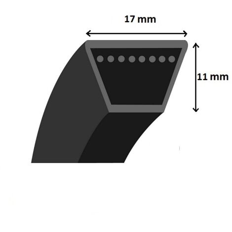 Cinghia liscia trapezoidale - Mitsuboshi - B33